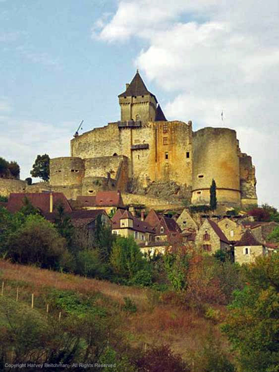 Photography by Harvey Beitchman/Images of France/Castelnaud Castle